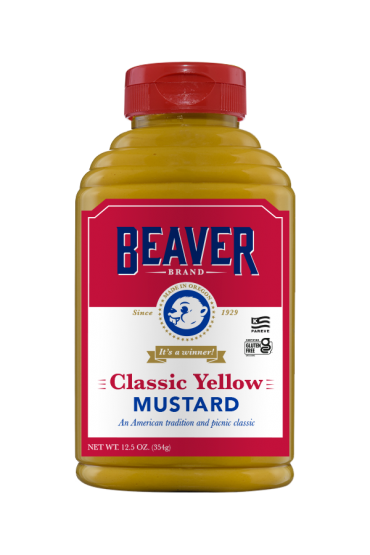 Beaverton Foods | Beaver Brand Classic Yellow Mustard