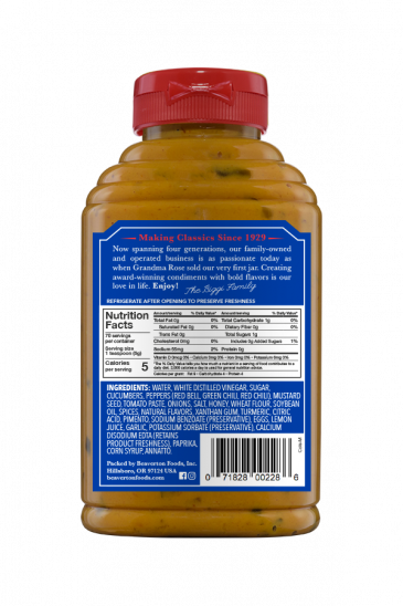 Beaverton Foods | Beaver Brand Coney Island Mustard